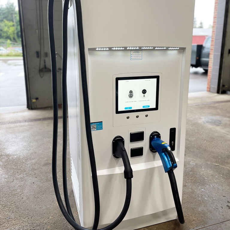 Lake Shore CSD EV Bus Charger - Frey Electric : Frey Electric